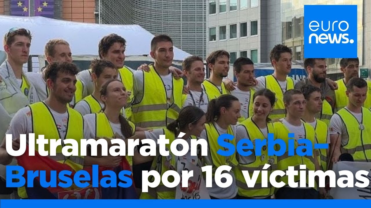 Estudiantes serbios completan una ultramaratón de 2.000 km desde Novi ...