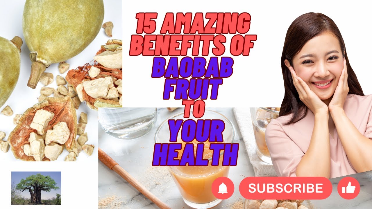 BAOBAB FRUIT POWDER: 15 AMAZING BENEFITS TO YOUR HEALTH - YouTube