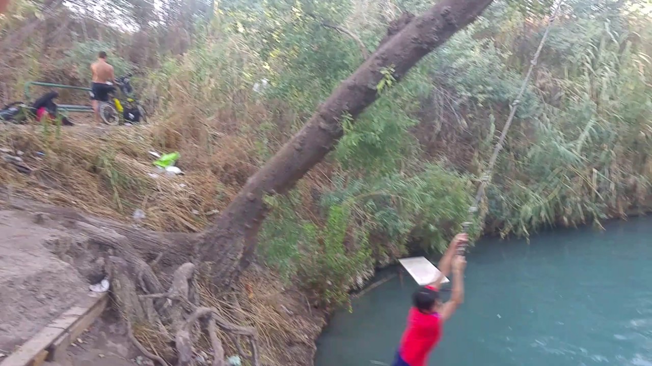 Rope Swing Fail - YouTube