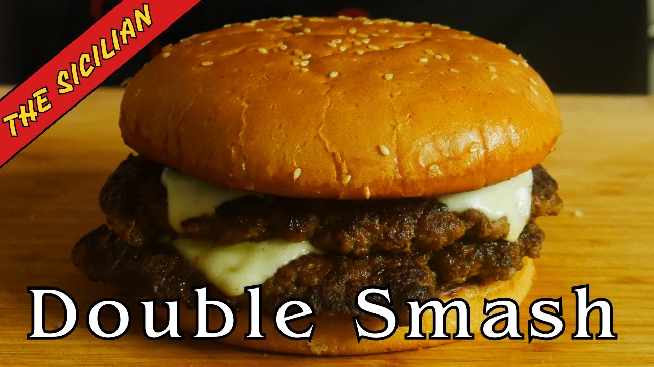 Simple, tasty, perfect. DOUBLE SMASH BURGER! - YouTube