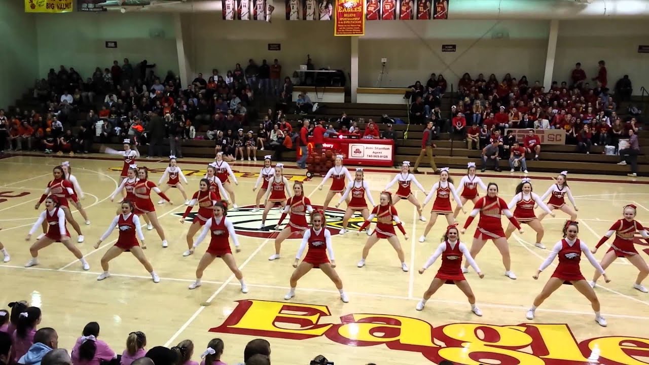 BWHS Cheer homecoming dance - YouTube