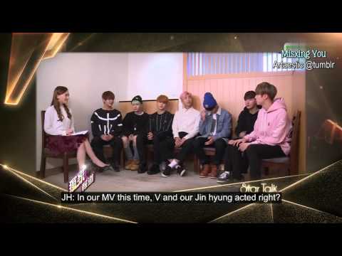 [ENG SUB] 151219 BTS J2 Star Talk Interview - YouTube