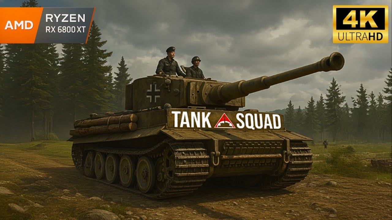 Tank Squad | Tiger Tank Commander in Forest Battle vs Soviets Gameplay ...