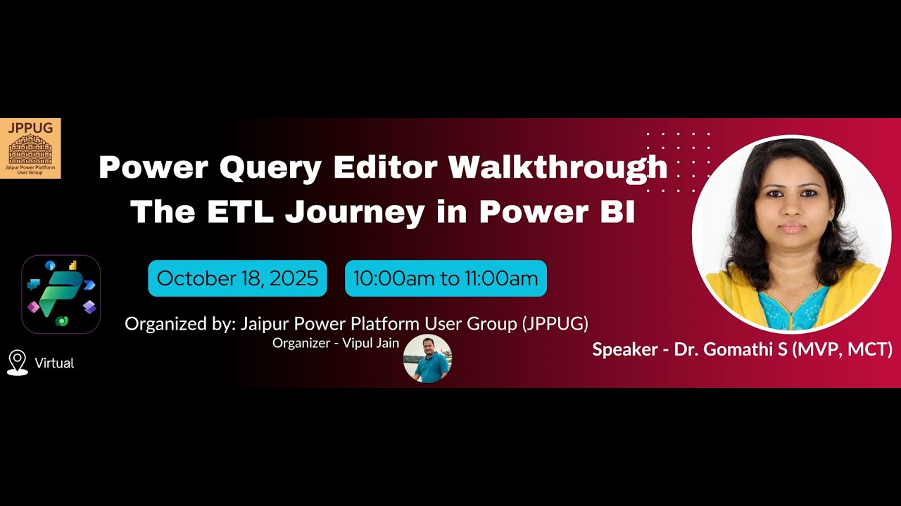 Power Query Editor Walkthrough: The ETL Journey in Power BI | JPPUG ...