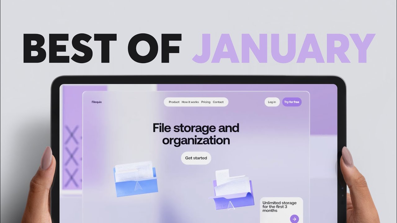 These are the TOP UI/UX Animations of January 2026 - YouTube