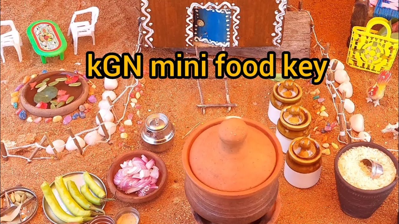 New miniature channel KGN mini food key - YouTube