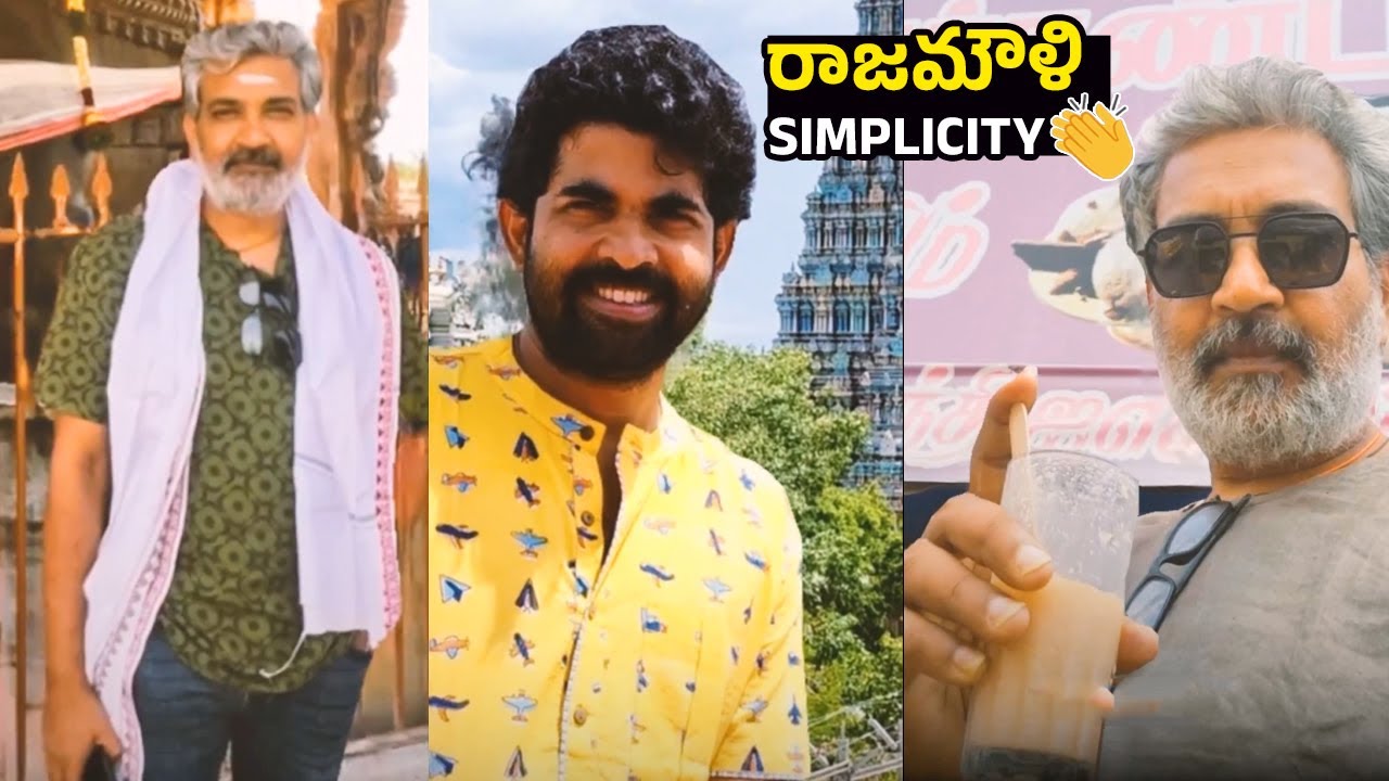 SS Rajamouli Simplicity 🫡👏🏻 | Family Vacation Video | Karthikeya & Rama ...