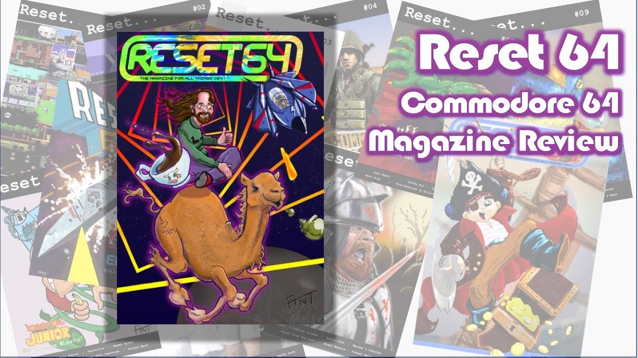 Reset64, The Best C64 Themed Magazine! - YouTube