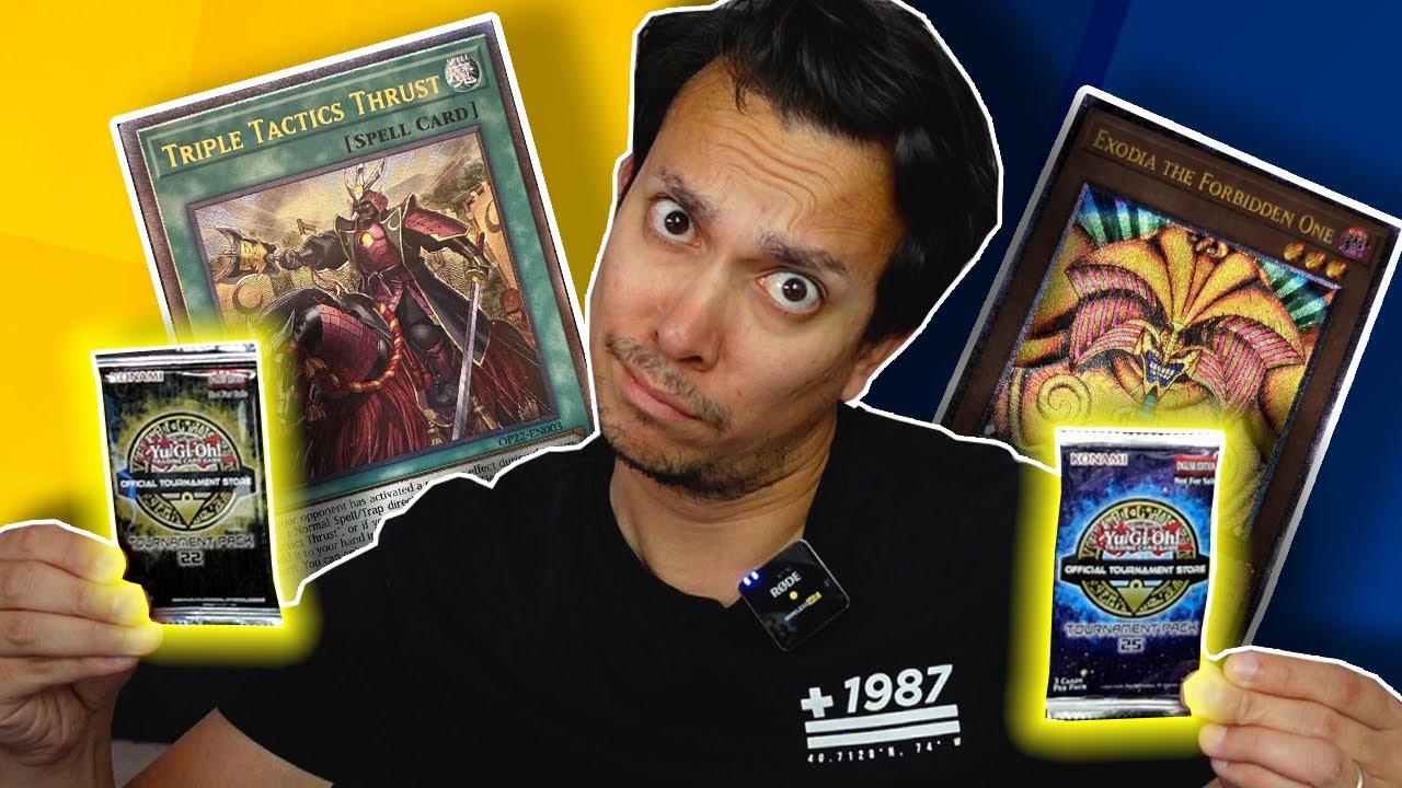 Opening Yugioh OTS 25 vs OTS 22 Tournament Packs (CRAZY Ultimate Rare ...