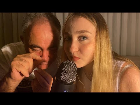 BABAM vs ASMR| RANDOM TRIGGERLAR✨ & KULAKTAN KULAĞA FISILTILAR