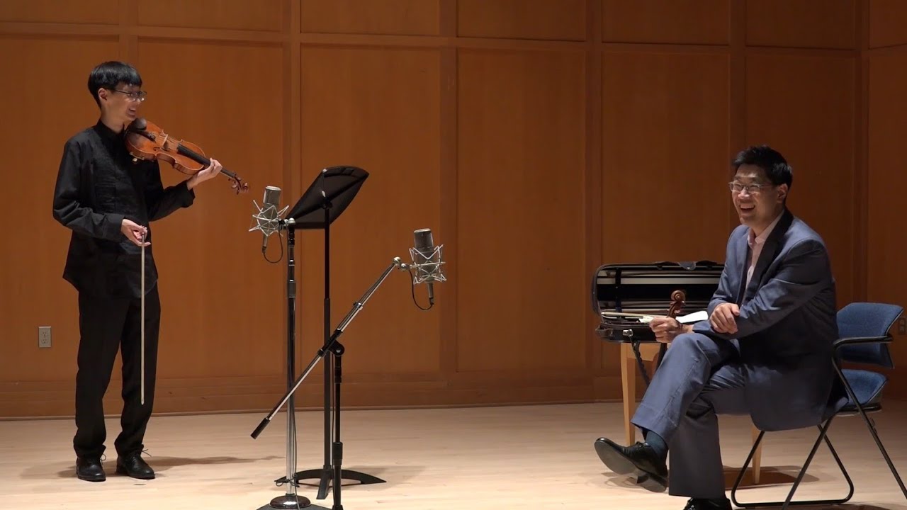 CMNW SF21 Masterclass with Soovin Kim | Vitali Chaconne in G minor ...