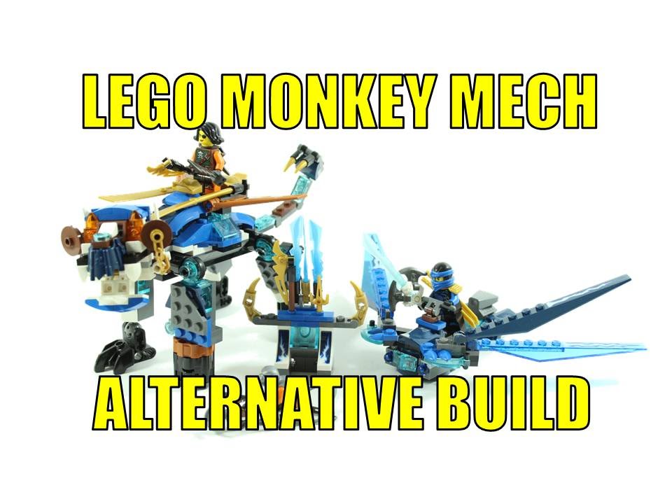 LEGO NINJAGO 70602 ALTERNATIVE BUILD MONKEY WRETCH MECH - YouTube