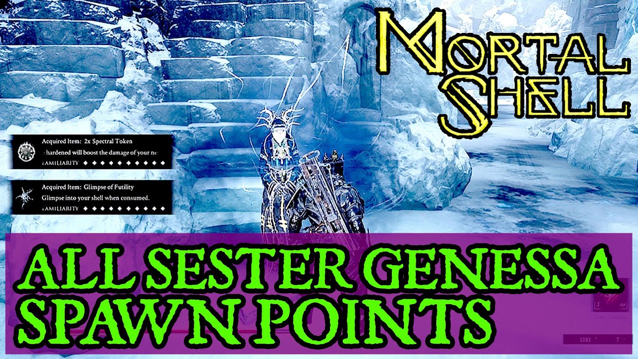 MORTAL SHELL All Sester Genessa locations in Crypt of Martyrs - Mortal ...