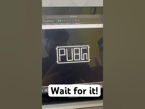Creating #pubg #logo #programming #python #coding #creative #art #drawing #education #create ...