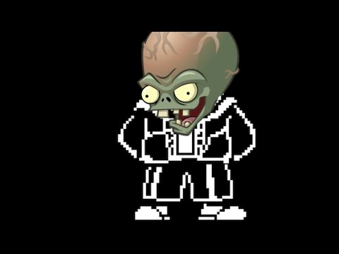 Undertale Sans fight but with zomboss theme in PVZ (Megalovania child ...