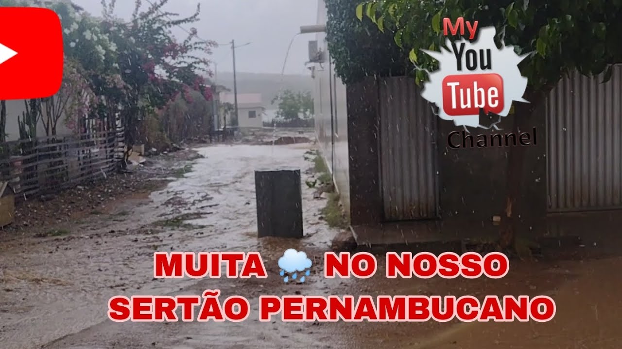 TEM CHOVIDO BASTANTE NA NOSSA REGIÃO O SERTÃO AGRADECE - YouTube