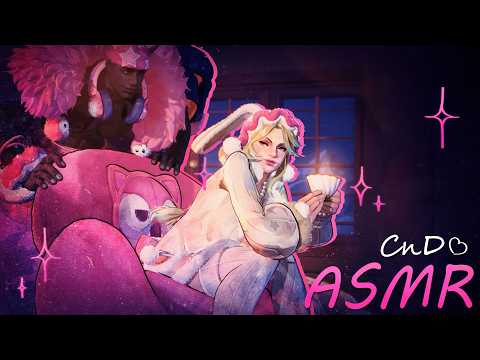 ASMR✶⋆.˚relaxing CnD gameplay 🌙 pajama skin🌙 whispers, keyboard & clicking [Marvel Rivals]