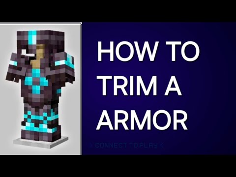 How to trim a armor - YouTube