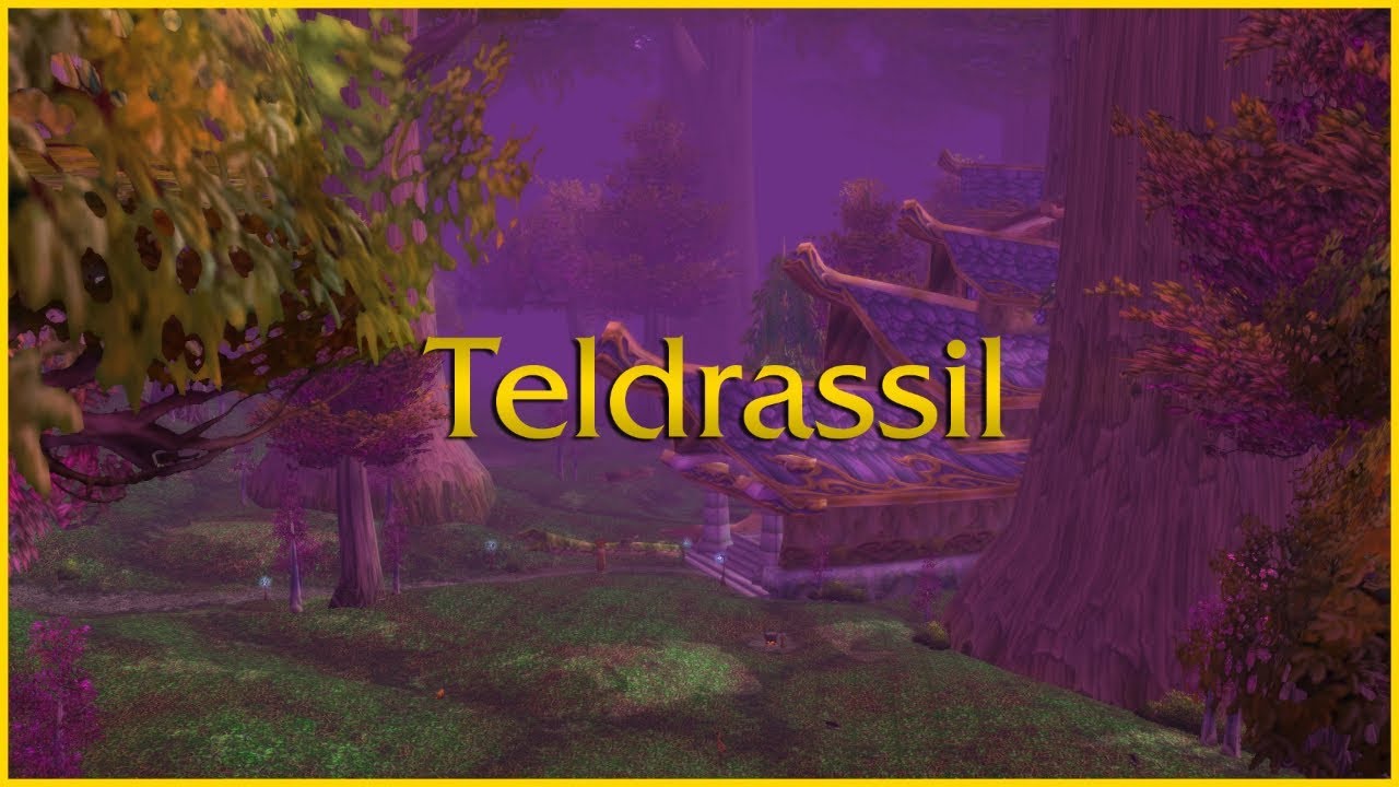 Classic WoW Flythrough Series - Teldrassil - YouTube