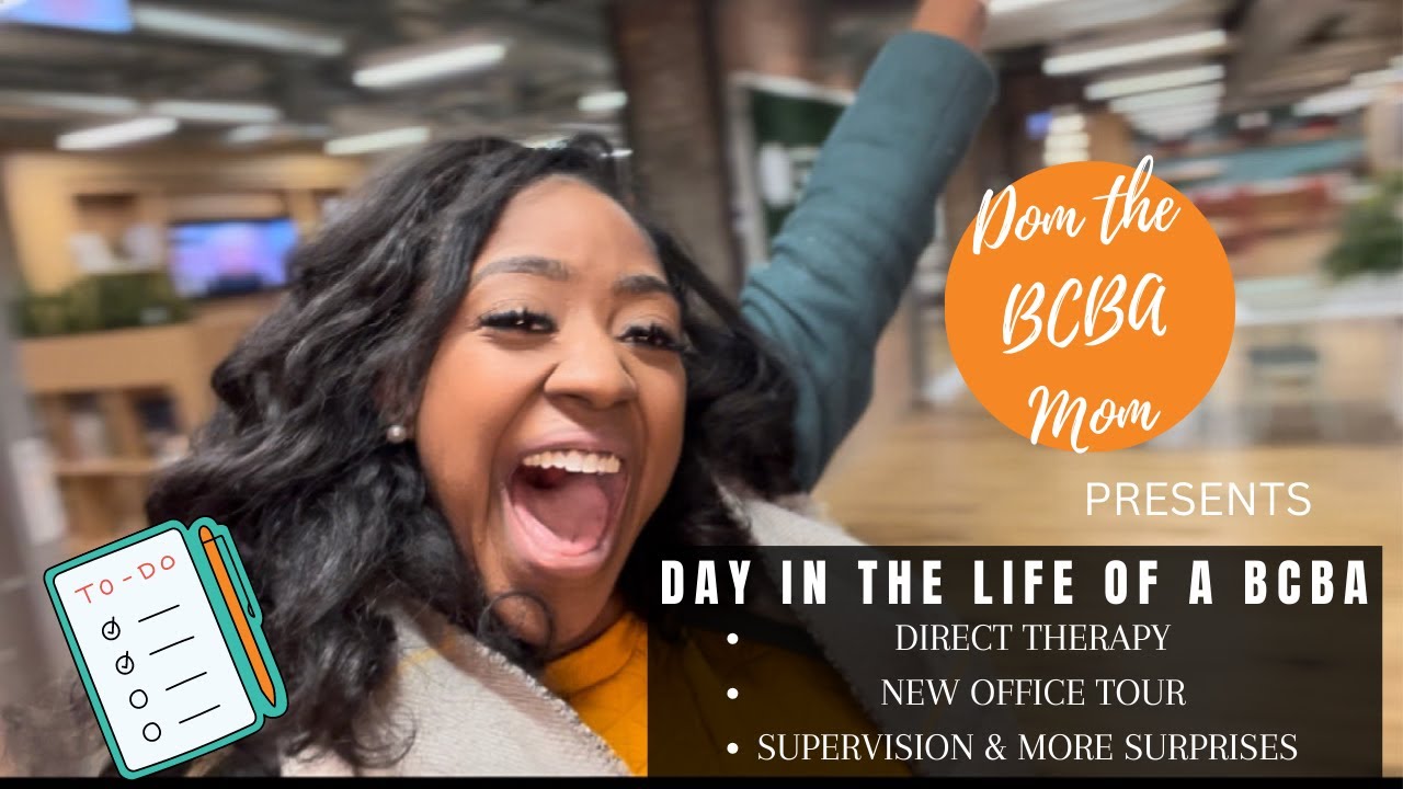 BCBA Day in the Life w/ direct therapy, supervision, NEW OFFICE TOUR ...
