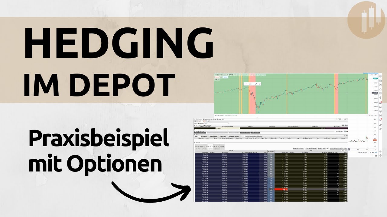 Wie kann ich mit Optionen mein Depot hedgen? | Praxisbeispiele mit ...