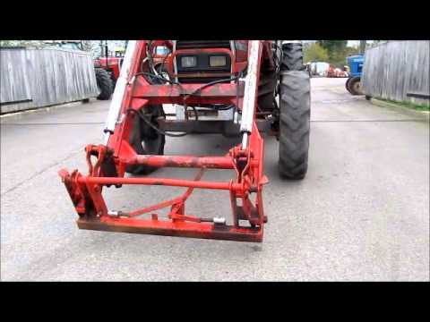 MF885 LOADER - YouTube