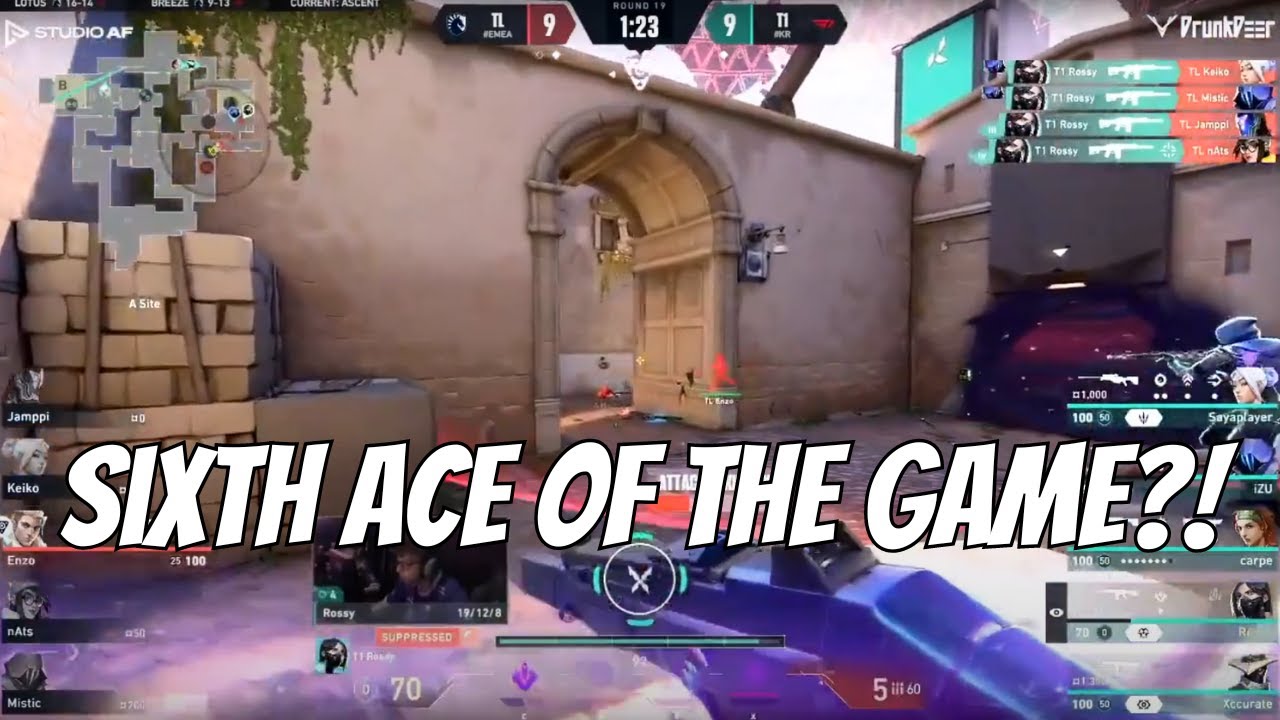 T1 Rossy Getting The 6th ACE of The Game vs Team Liquid - YouTube