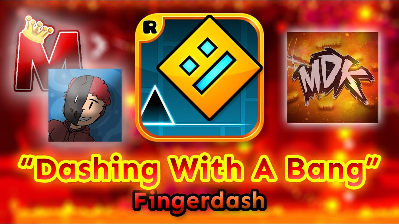 "Dashing With A Bang" (Geometry Dash Singing - Fingerdash) ft. CalOZo ...