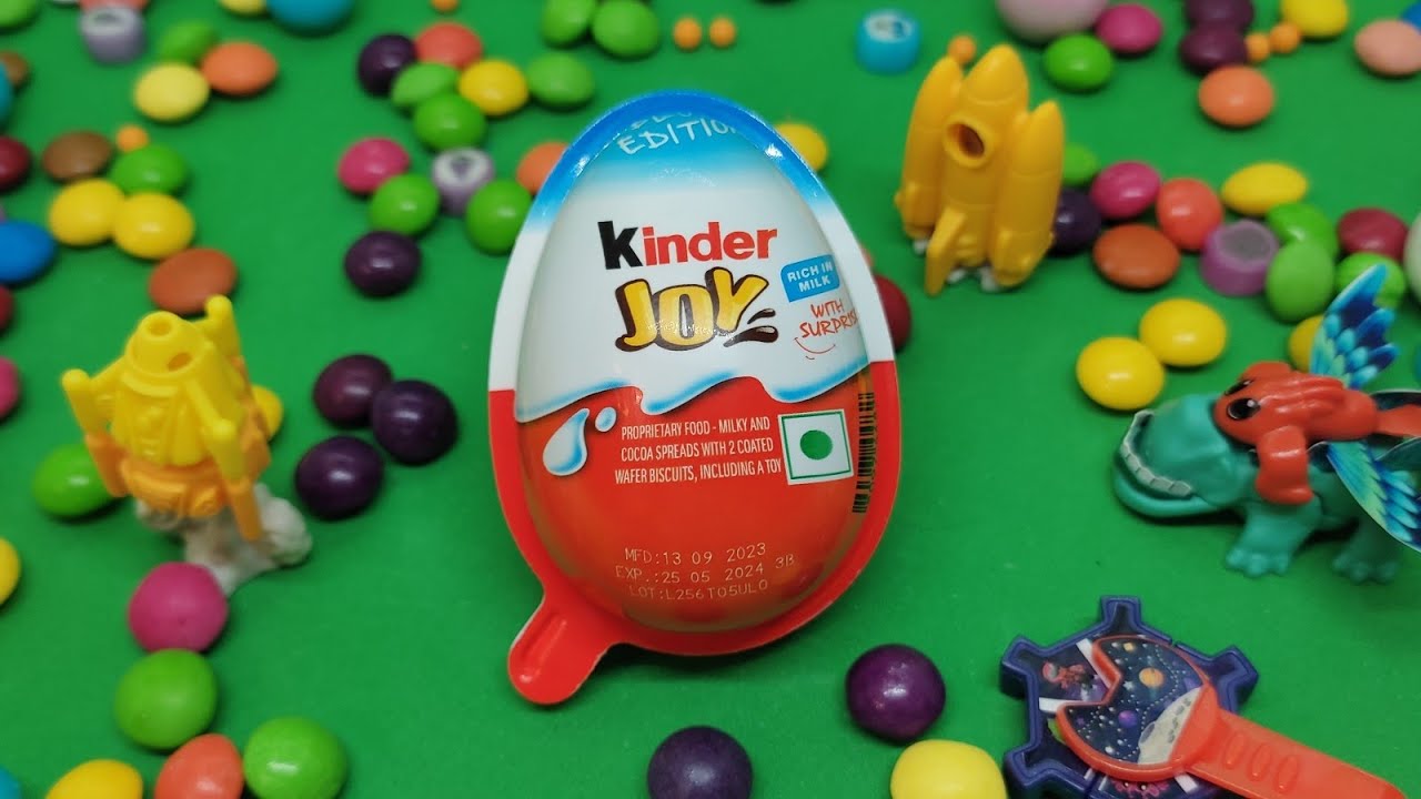 Revealing The Secret Of The Kinder Joy Unpacking Sweets ASMR - YouTube