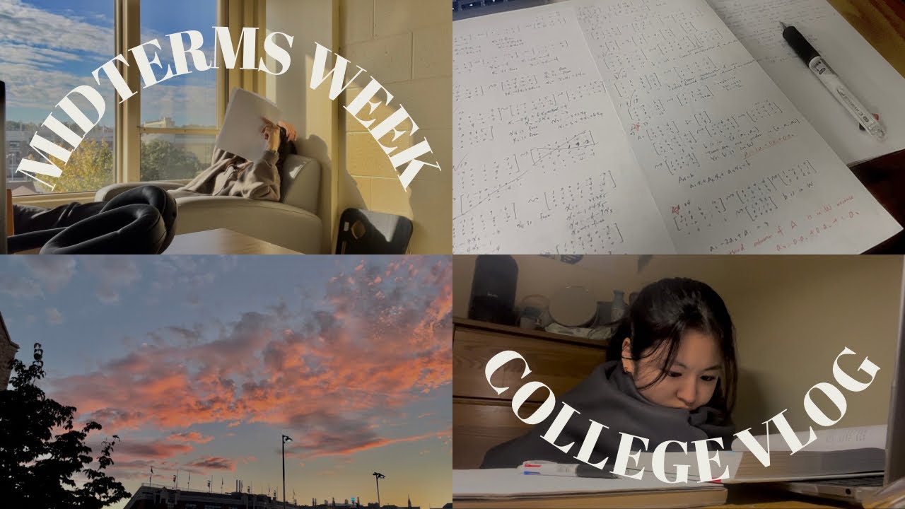 MIDTERMS WEEK | midterm prep, course registration, tarot | VLOG #2 - YouTube