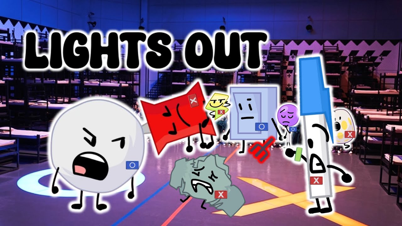 IF BFDI HAD A REBELLION + LIGHTS OUT - YouTube