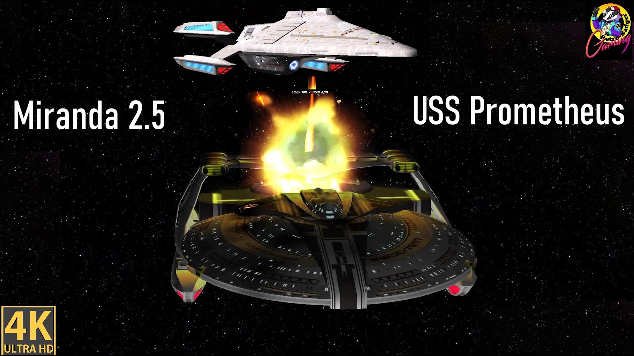 Which is the better Warship? Miranda 2.5 VS USS Prometheus - Star Trek ...