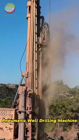 Pneumatic Well Drilling Machine，Suitable for drilling wells in ...