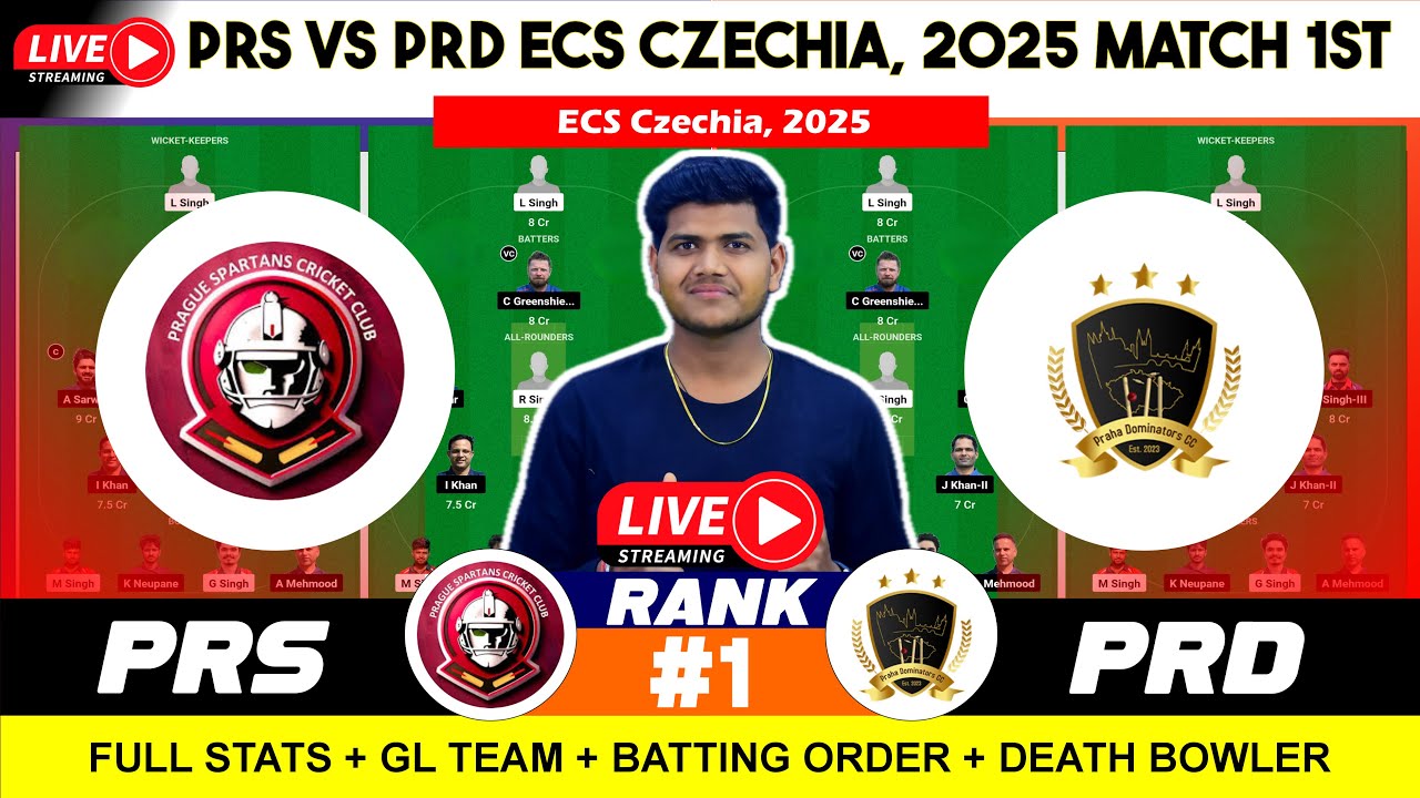 🛑 Live PRS vs PRD 2025 | PRS vs PRD Dream11 Prediction | PRD vs PRS Dream11 Prediction | # ...