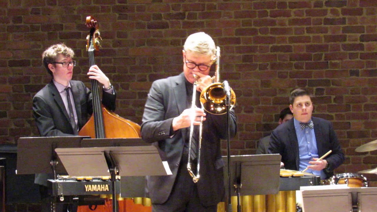 Furman University Jazz Ensemble with Trombonist Rick Simerly 6 - YouTube