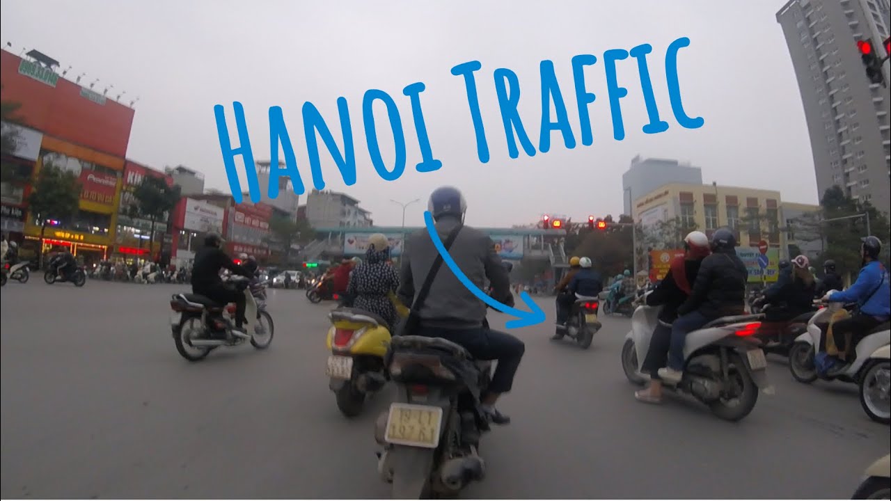 Hanoi Traffic | Cau Giay to Hai Ba Trung - YouTube