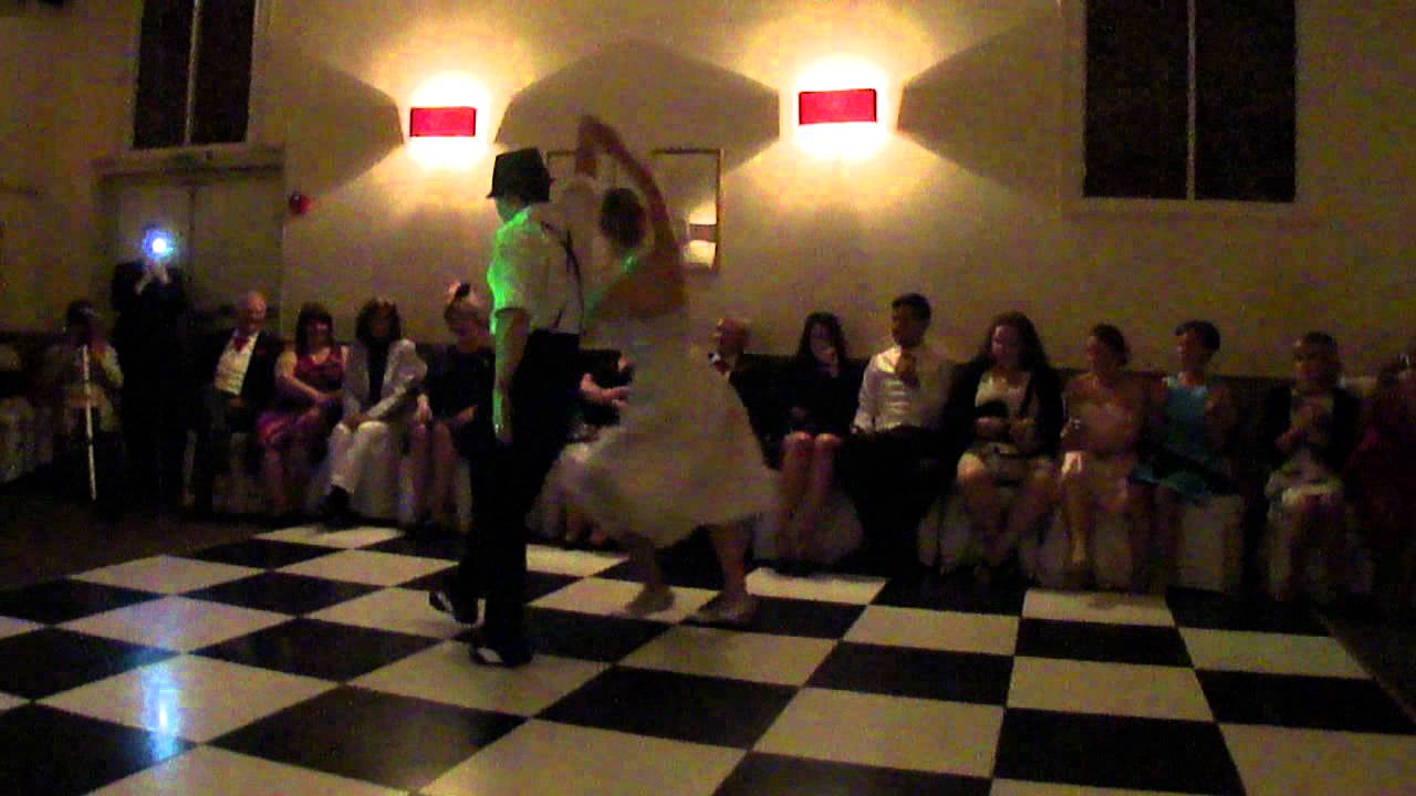Wedding Swing Jive Surprise First Dance - YouTube