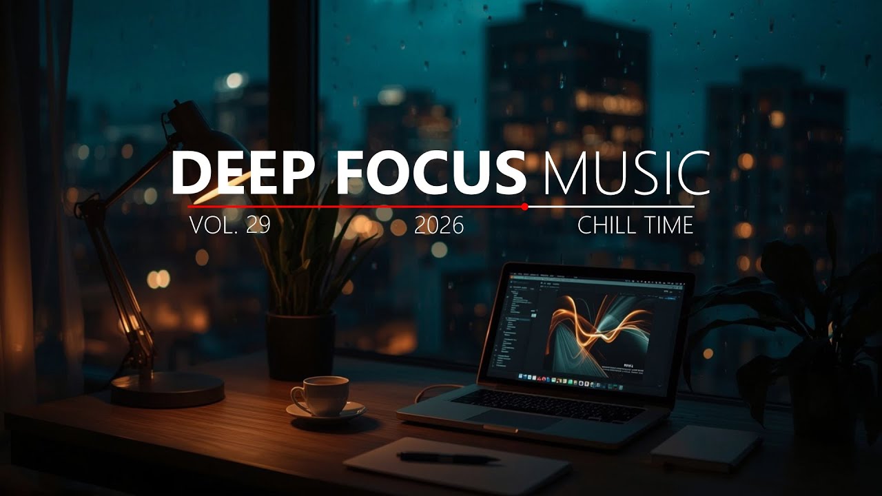 Deep Focus Flow 🎧 Calm Instrumental Beats for Work, Study & Distraction ...