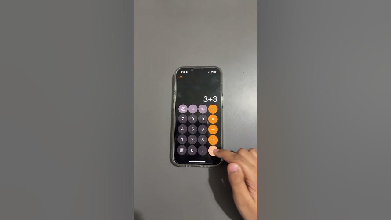 iPhone Calculator Tricks #iphone #tricks #shorts #millionviews #calculator - YouTube