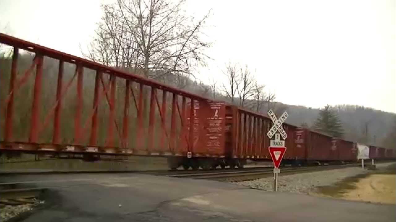 Another 12 Motor Lashup on NS 17M at Elliston, VA - YouTube