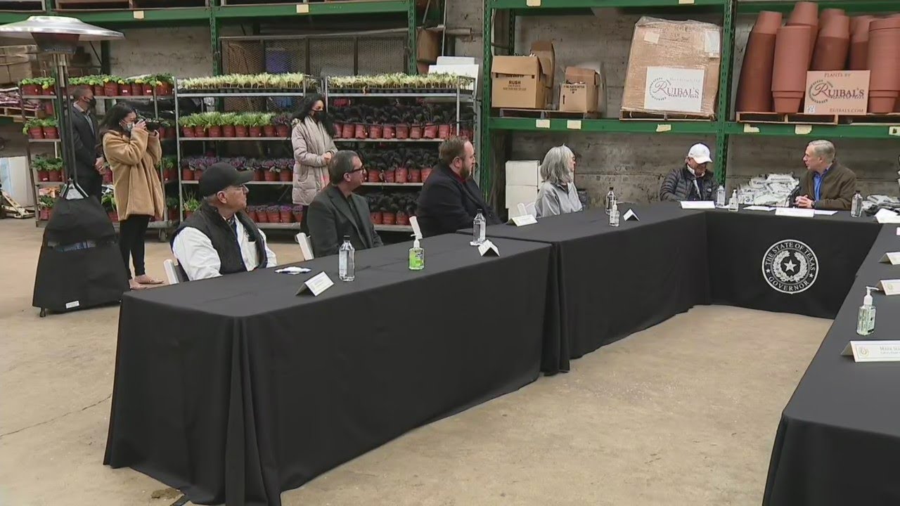 Texas Gov. Abbott Visits Dallas To Talk About Support For Small ...