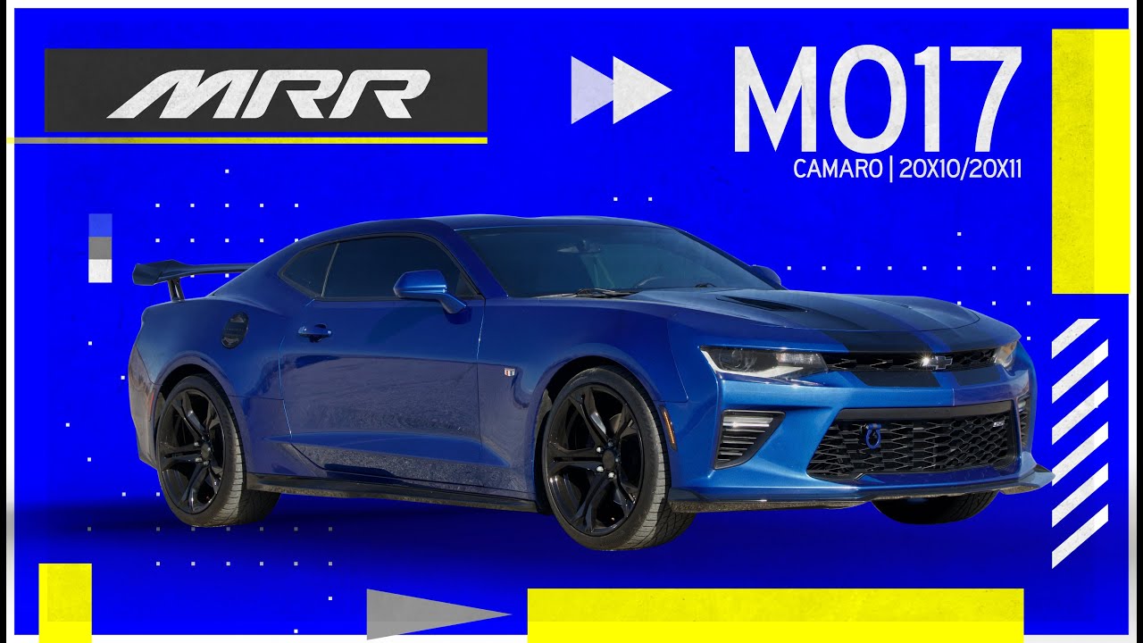 Camaro SS | MRR M017 Wheel | 20x10/20x11 | Gloss Black finish - YouTube