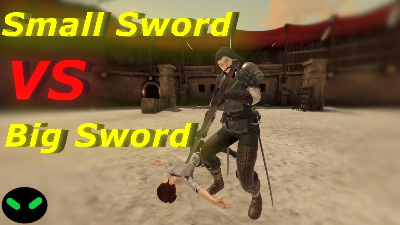 Small Sword VS Big Sword | Blade and sorcery - YouTube