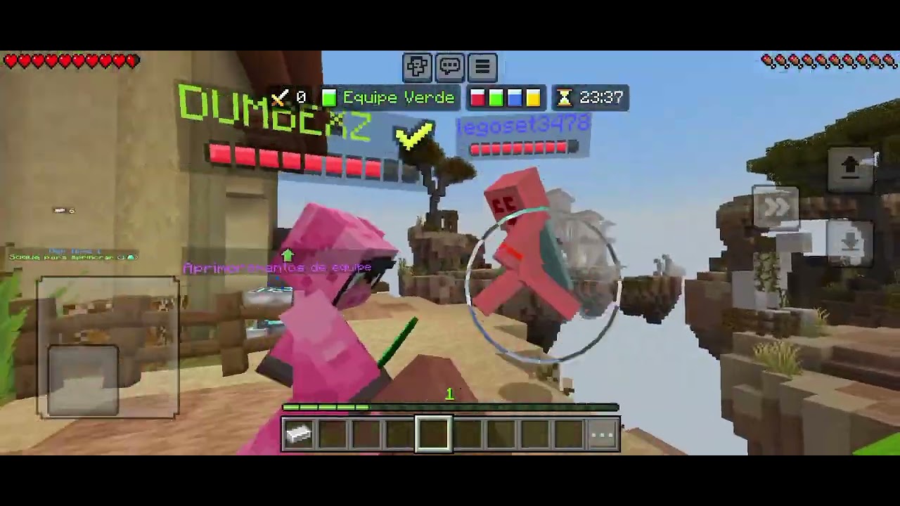 Jogando bed Wars no Minecraft 10 min para vcs - YouTube