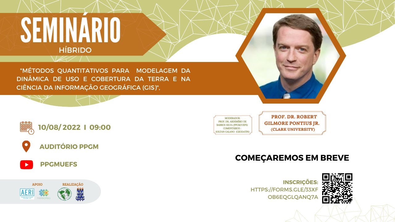 SEMINÁRIO: Prof. Dr. Robert Pontius - YouTube