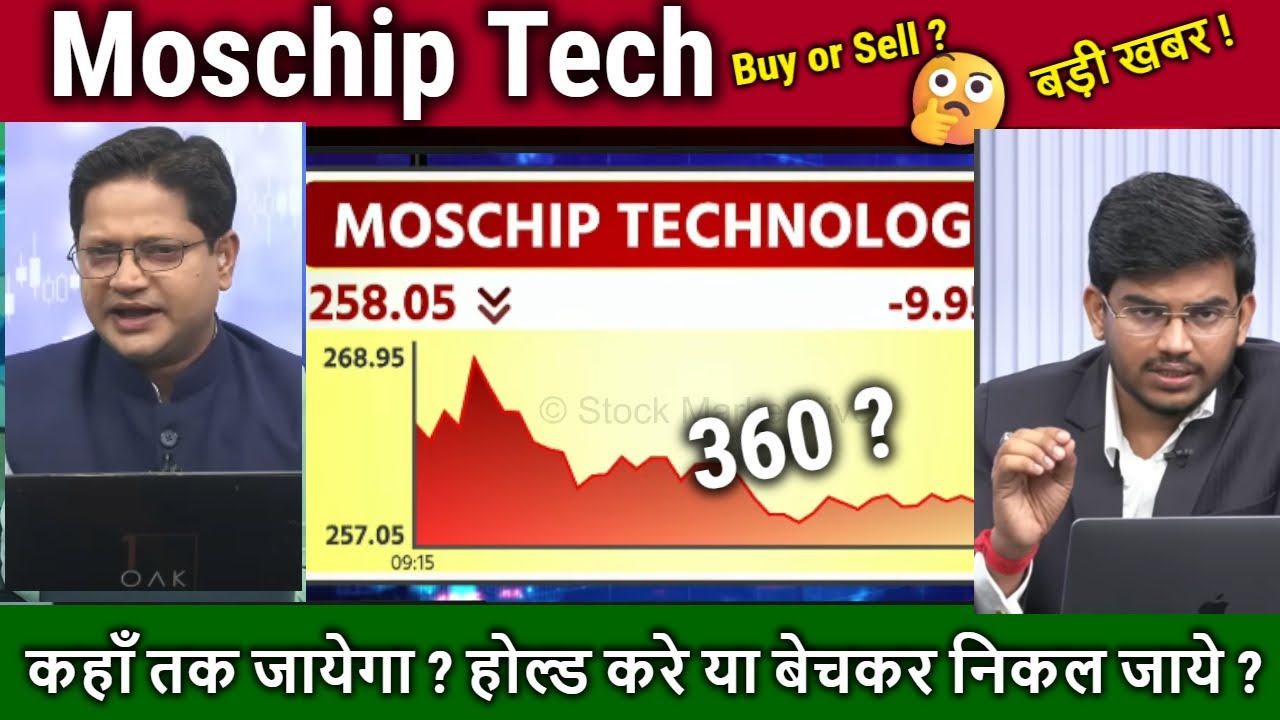 Moschip Technologies ltd latest news,Hold or sell ?semiconductor stock ...