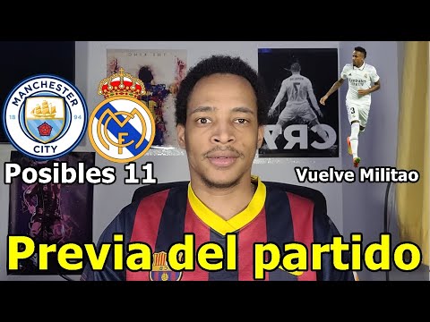 PREVIA DEL PARTIDO MAN. CITY VS REAL MADRID. EL CITY GANARA 3-0 EN EL ...