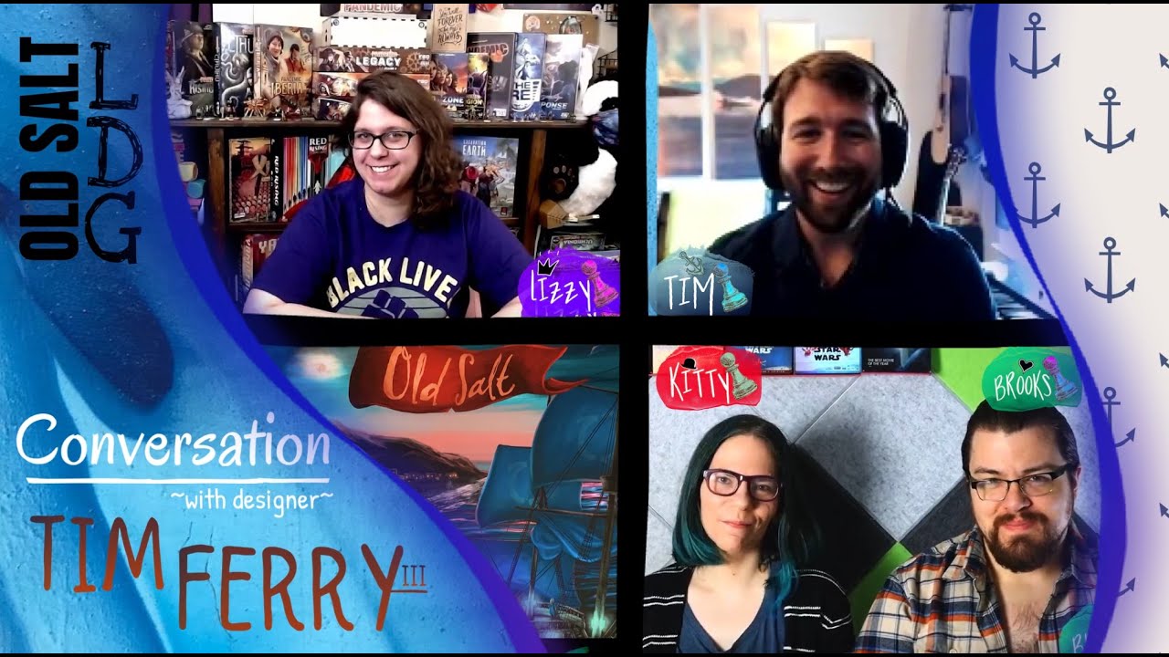 Conversation with Tim Ferry III from Never Board Games Discussing Old ...