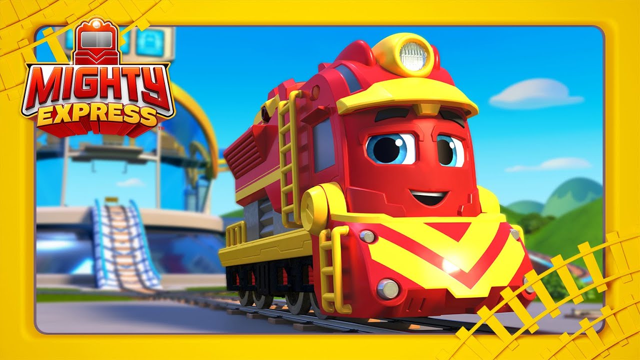 It's Freight Nate! 🏗 | Meet the Mighty Express! | Mighty Express ...