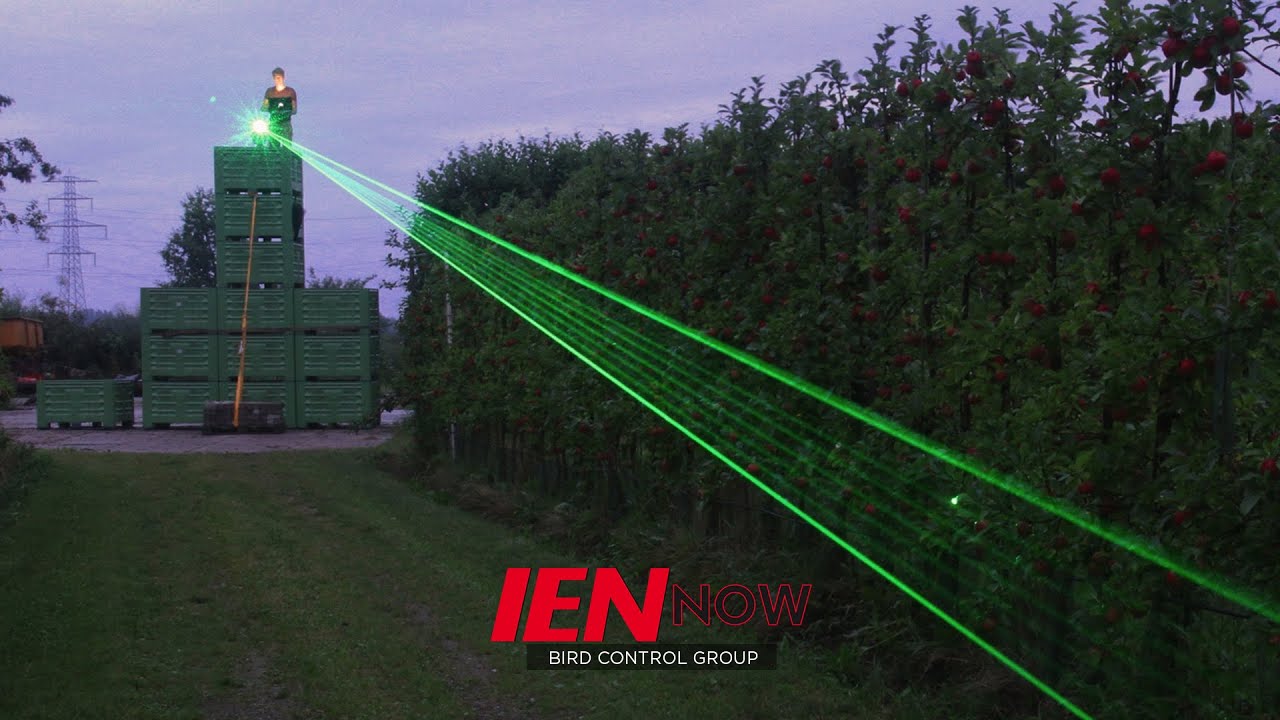 The New Age Scarecrow is a Laser Beam - YouTube